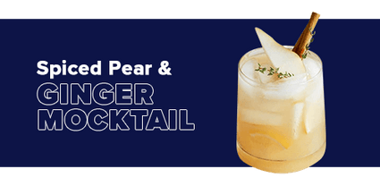 Spiced Ginger & Pear Mocktail – Craftzero