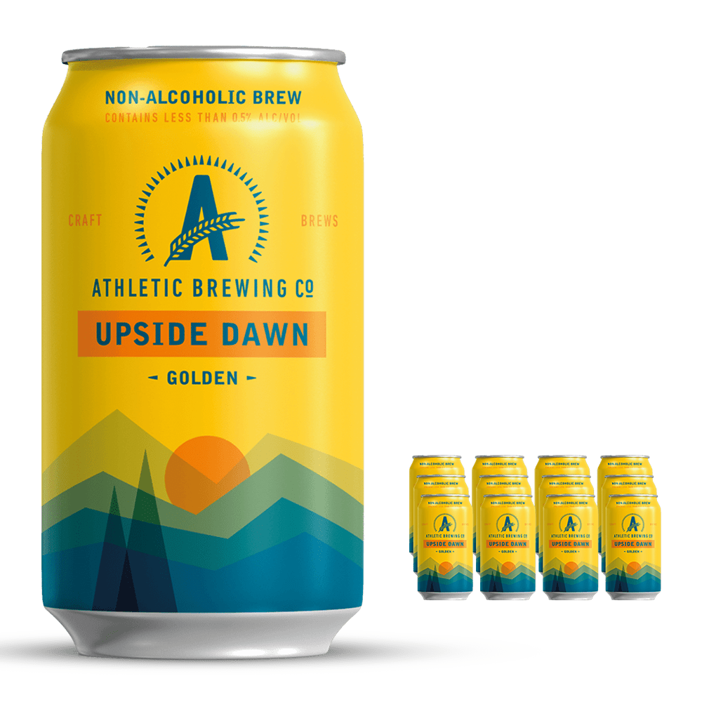 Athletic Brew Co. Upside Dawn Golden Ale 355mL | Craftzero