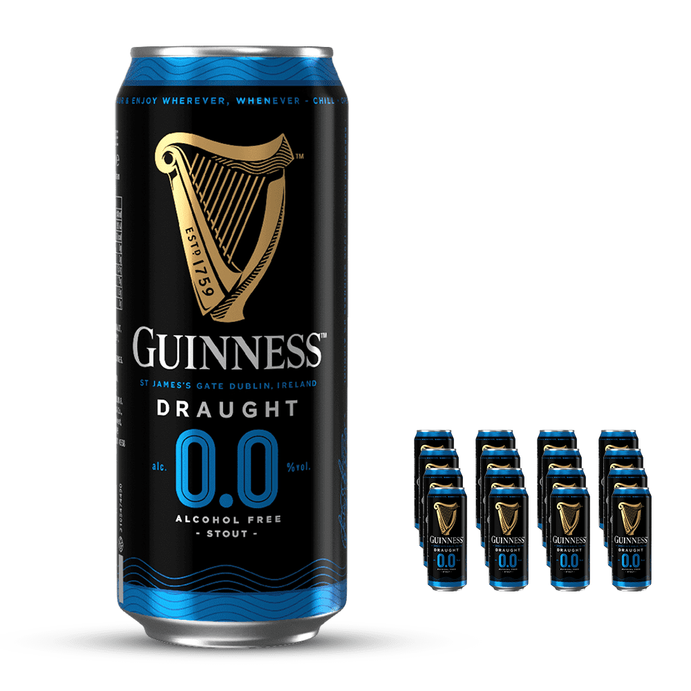 Guinness 0.0 Non-Alcoholic Stout 440mL | Craftzero