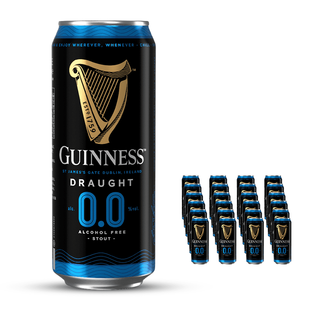 Guinness 0.0 Non-Alcoholic Stout 440mL | Craftzero