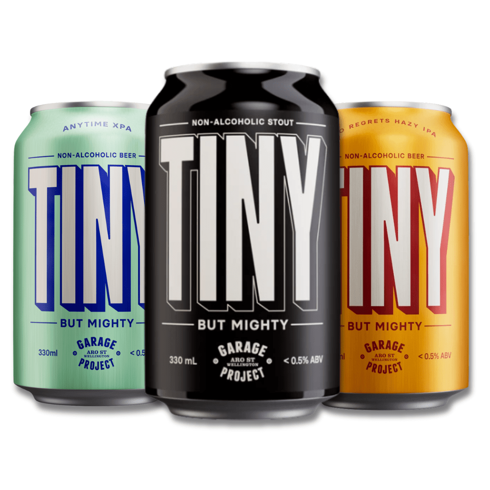 Garage Project Tiny Trio - Hazy IPA, Day & Night Stout & XPA Mix (12 ...