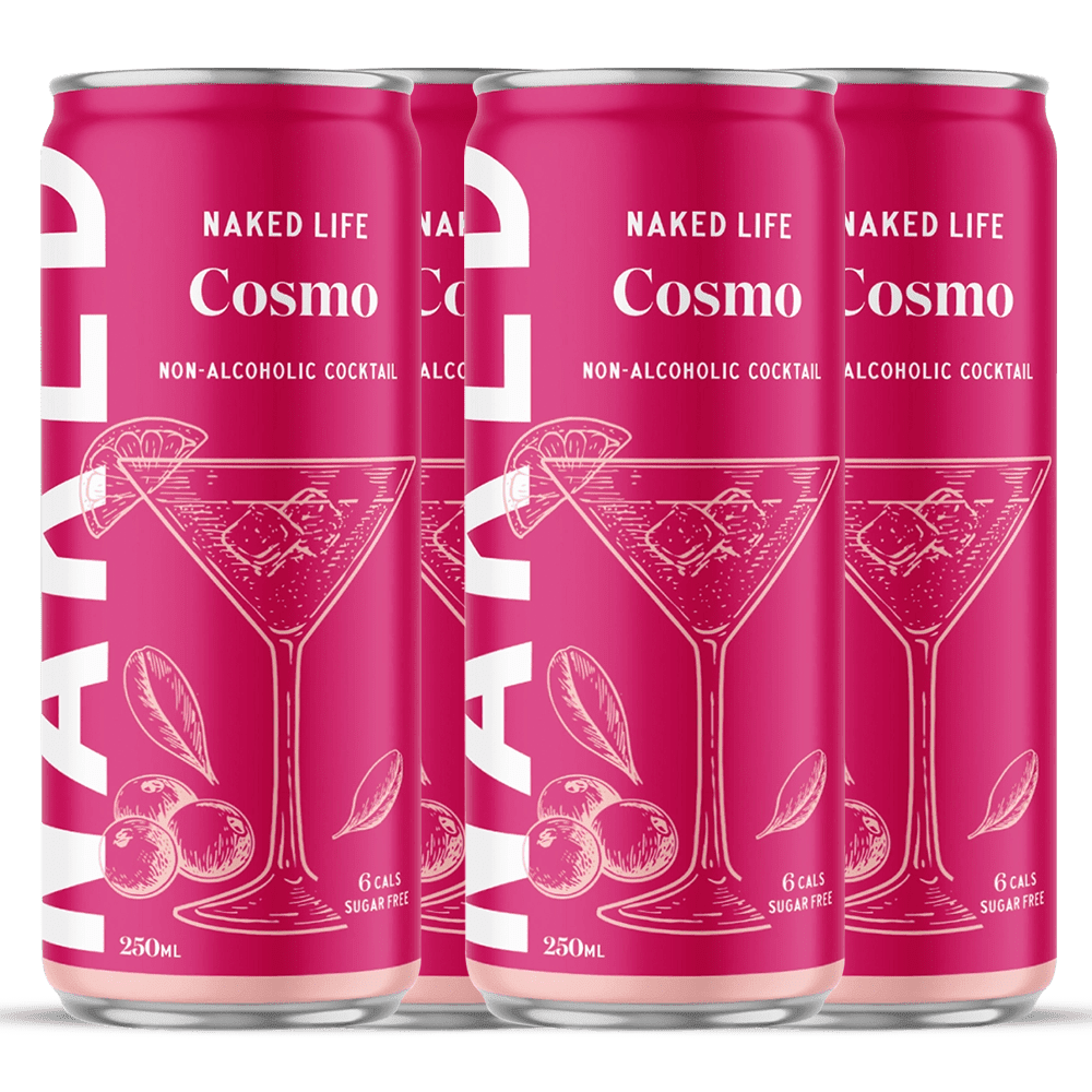 Naked Life Cosmo Non Alcoholic Cocktail 250mL | Craftzero